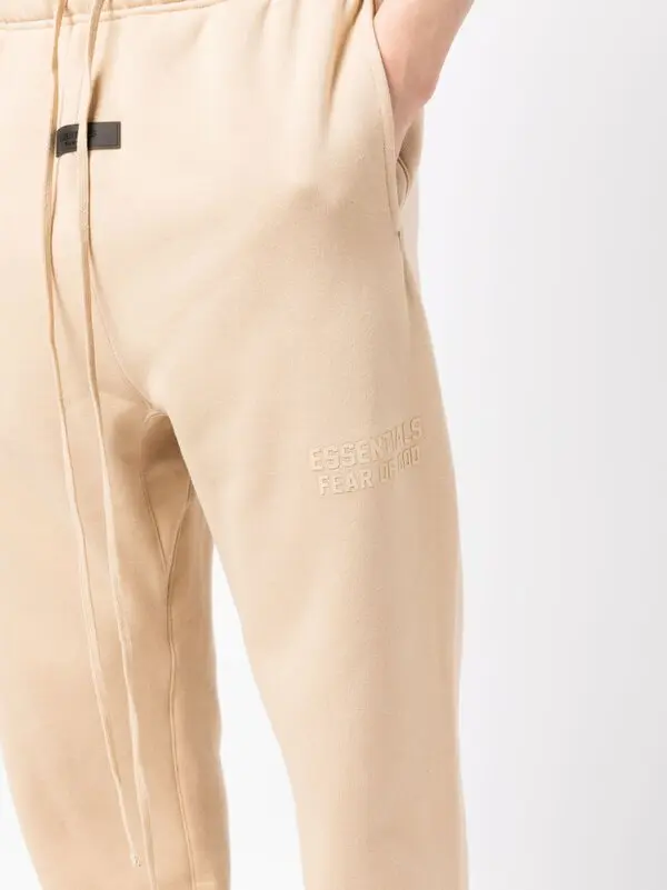 Fear Of God Drawstring Cotton Track Pants - Neutrals