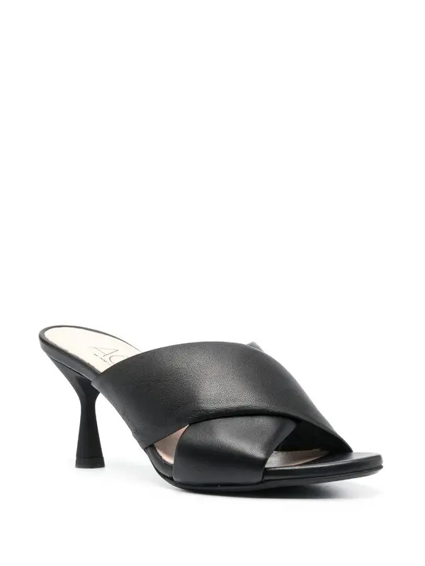 Agl Crossover-strap Leather Sandals