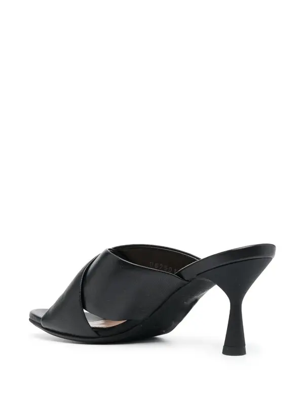 Agl Crossover-strap Leather Sandals