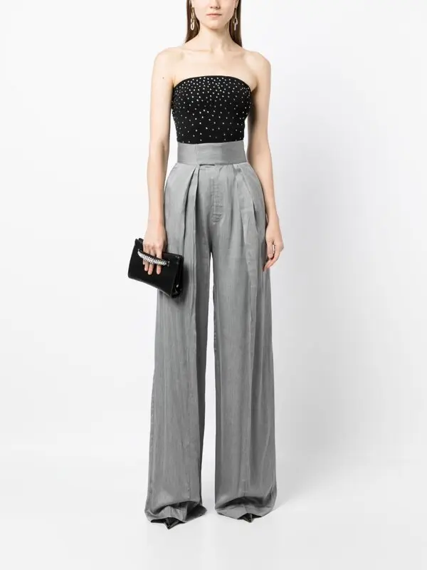 Maticevski High-waist Flared Trousers
