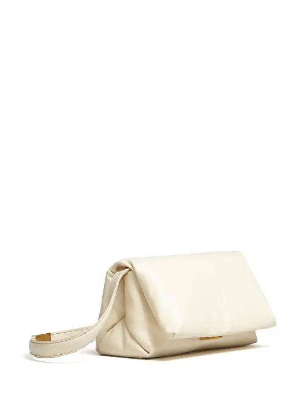 Marni Small Prisma Leather Shoulder Bag - Neutrals