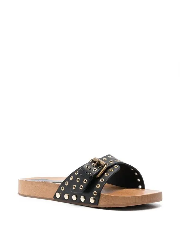 Isabel Marant Jaso Buckled Clogs