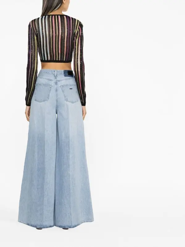 Made In Tomboy Benny Super Wide-Leg Jeans In Blue - 41% Off