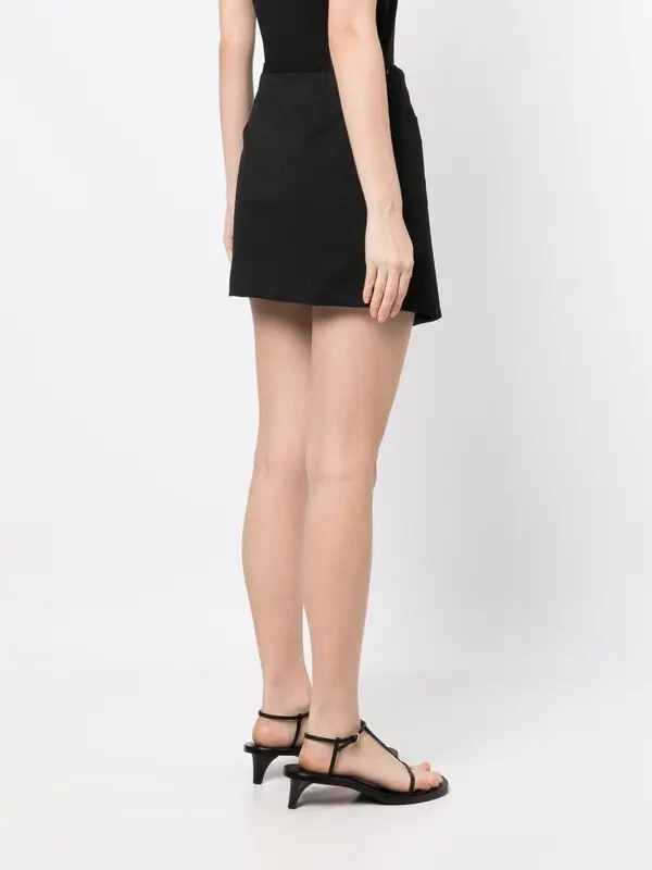 GOODIOUS Asymmetric Mini Skirt
