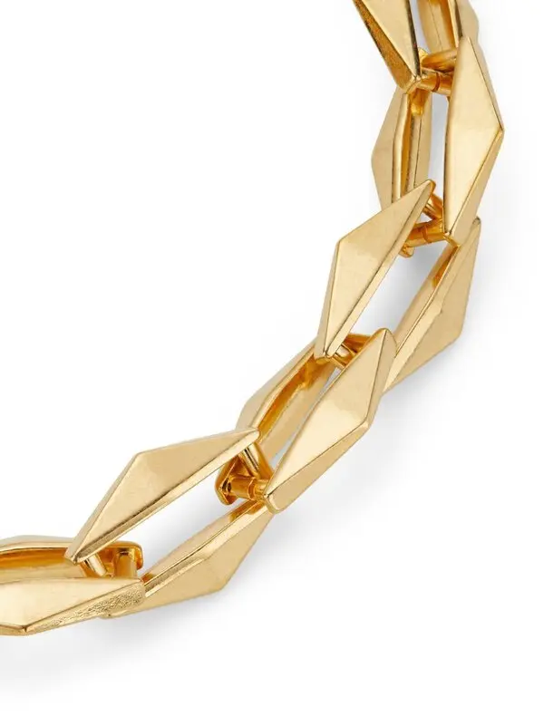 JIMMY CHOO Diamond Chain-link Necklace - Gold