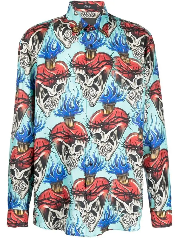 Philipp Plein Skull-print Shirt