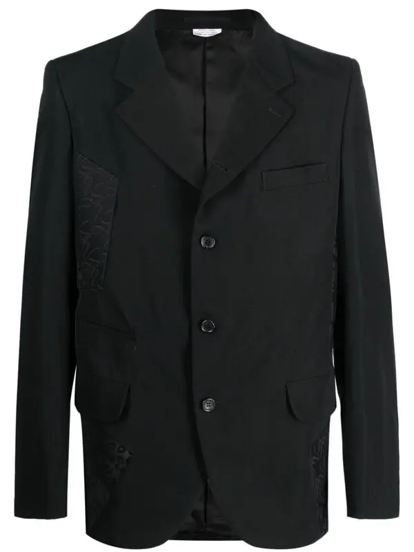 Comme Des Garçons Panelled Blazer