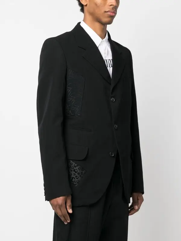 Comme Des Garçons Panelled Blazer