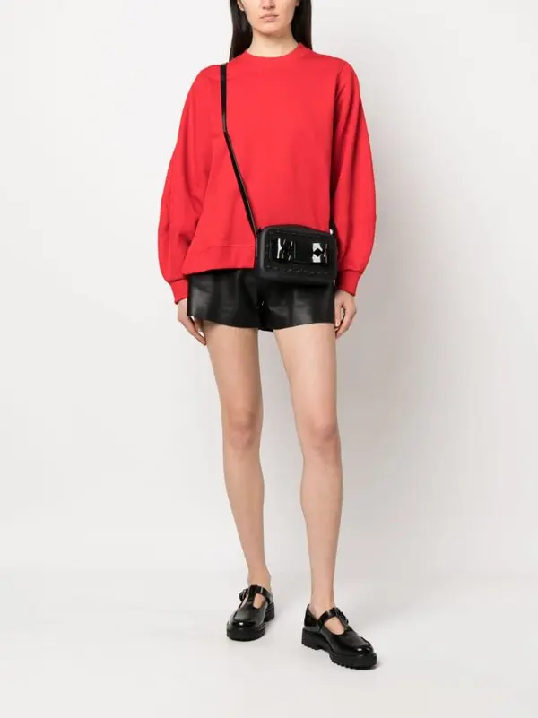 Undercover Razor Bow-detail Shoulder Bag - Black