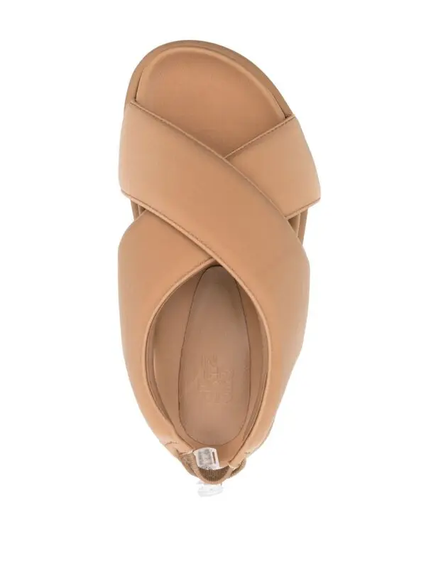GIABORGHINI Padded Sandals - Brown