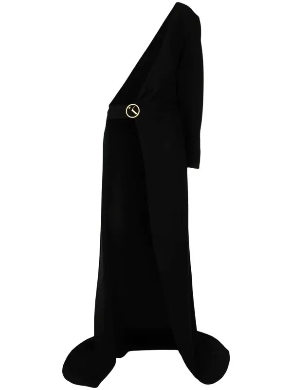 SAIID KOBEISY Logo-plaque Half-cape