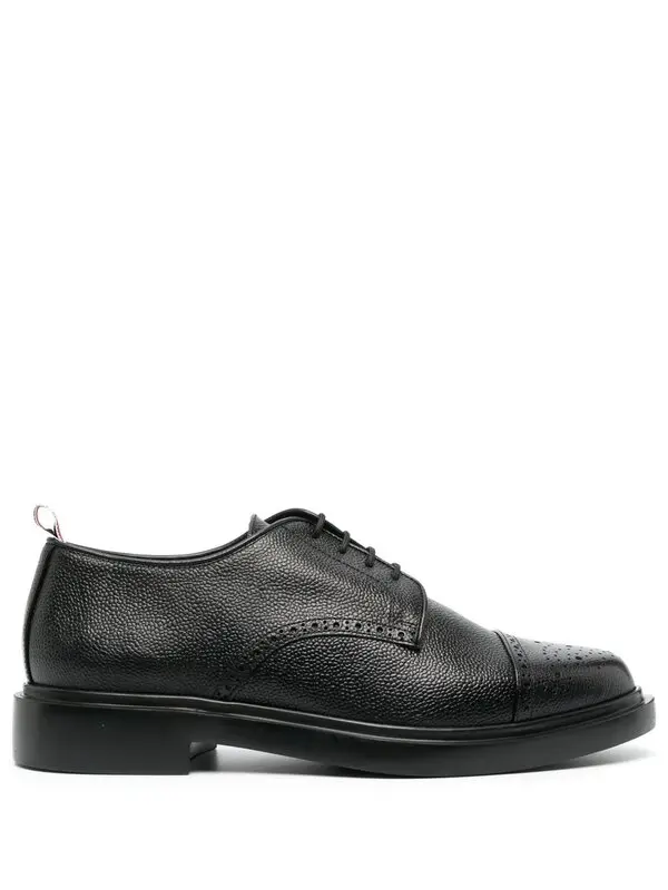 Thom Browne Almond-toe Derby Shoes
