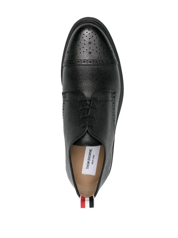 Thom Browne Almond-toe Derby Shoes