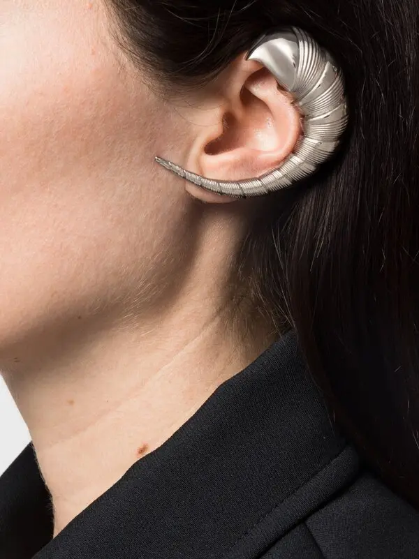 COURREGES Shell Single Ear Cuff