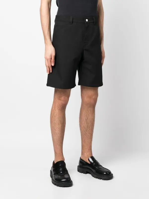 COURREGES Above-knee Length Shorts - Black