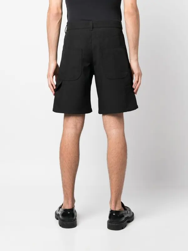 COURREGES Above-knee Length Shorts - Black