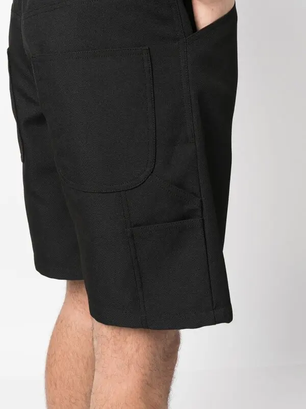 COURREGES Above-knee Length Shorts - Black
