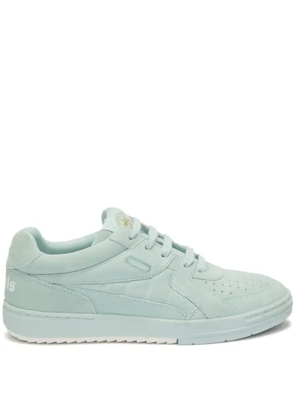 Palm Angels Suede Low-top Sneakers - Green