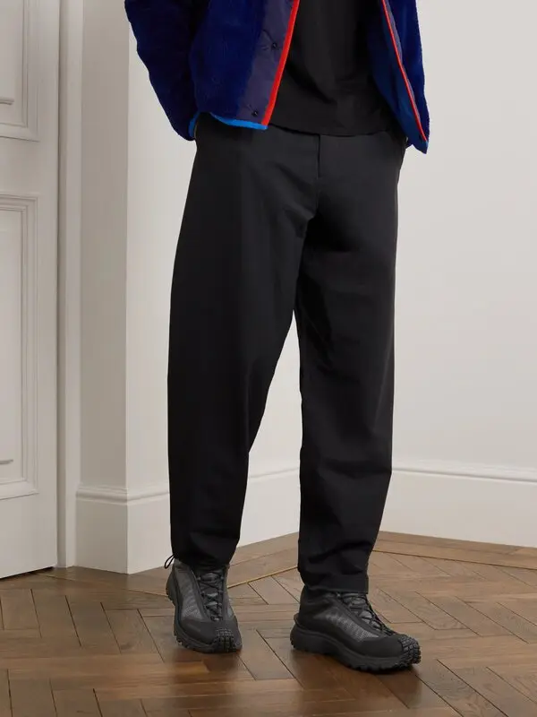 Moncler Mesh And Rubber Sneakers