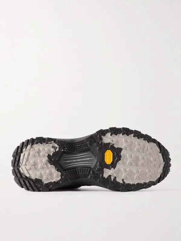 Moncler Mesh And Rubber Sneakers