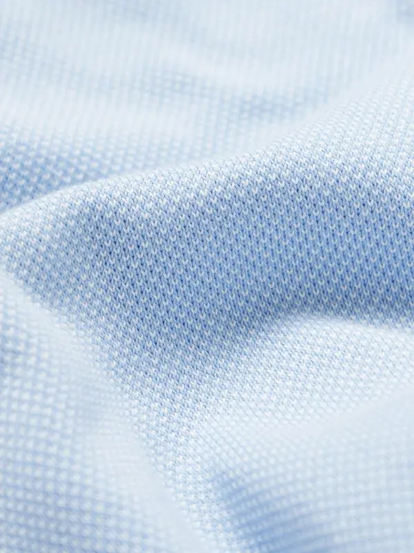 Mr P. Honeycomb-knit Cotton Polo Shirt
