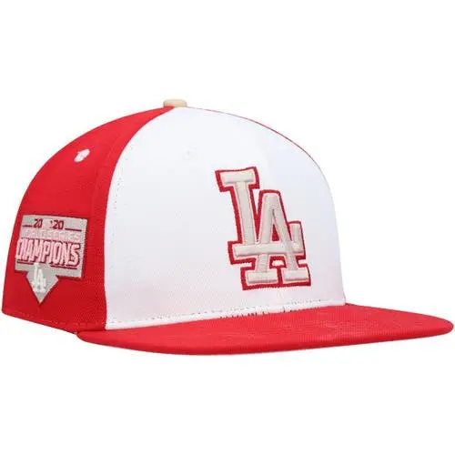 PRO STANDARD Red Los Angeles Dodgers Strawberry Ice Cream Drip Snapback Hat