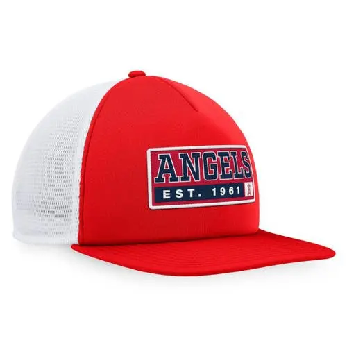 Majestic International Los Angeles Angels Trucker Snapback Hat