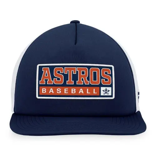 Majestic International Houston Astros Trucker Hat - Navy