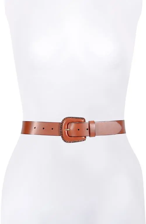 The Frye Company Leather Belt - Tan | Editorialist display picture 2