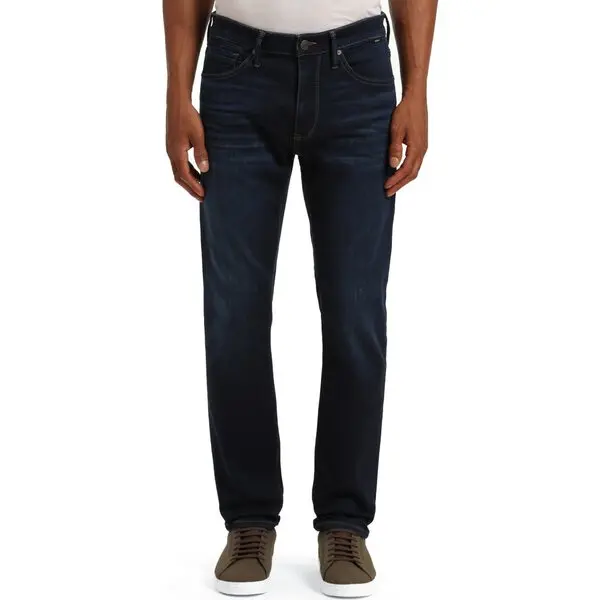 MAVI Jake Slim Fit Jeans - Deep Brushed Athletic