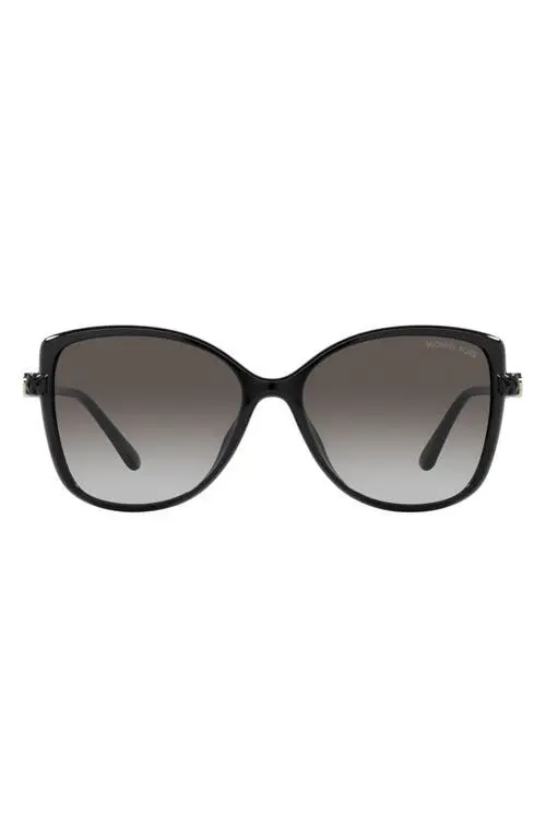Michael Kors Malta Butterfly Sunglasses - Black
