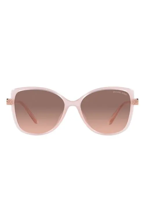 Michael Kors Malta Butterfly Sunglasses - Milky Pink