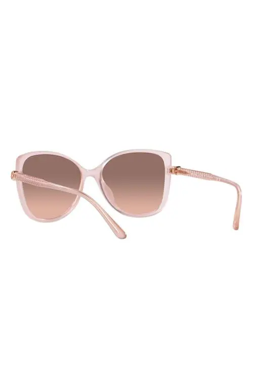 Michael Kors Malta Butterfly Sunglasses - Milky Pink