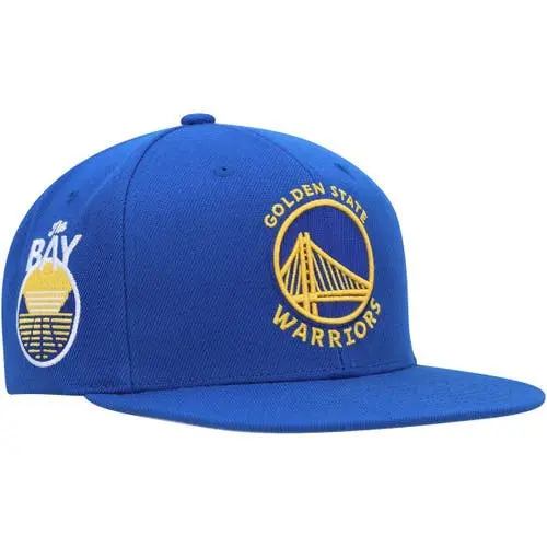 Mitchell & Ness Golden State Warriors Side Core 2.0 Snapback Hat