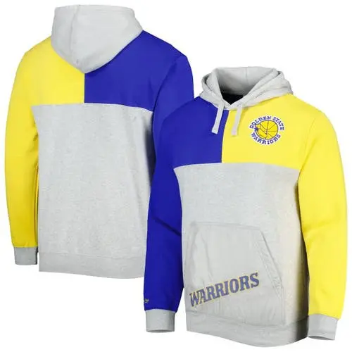 Mitchell & Ness Golden State Warriors Tie-breaker Pullover Hoodie