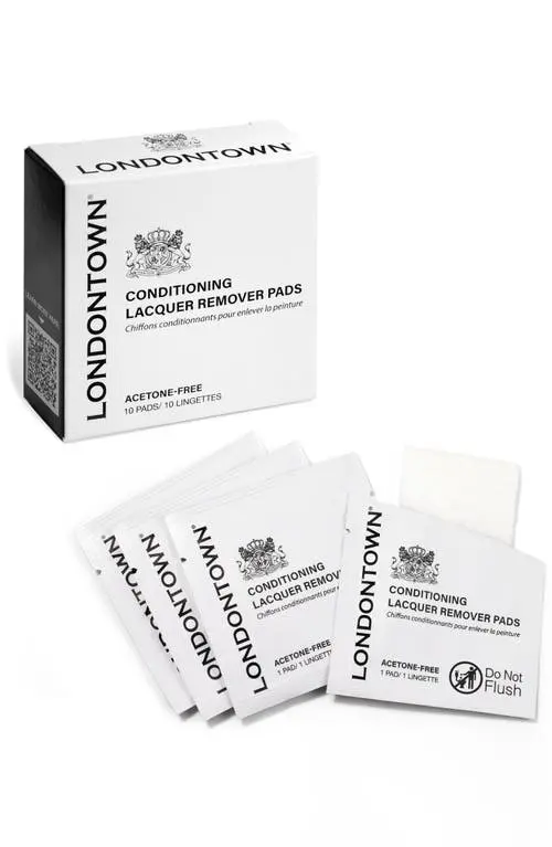 LONDONTOWN Conditioning Lacquer Removing Pads