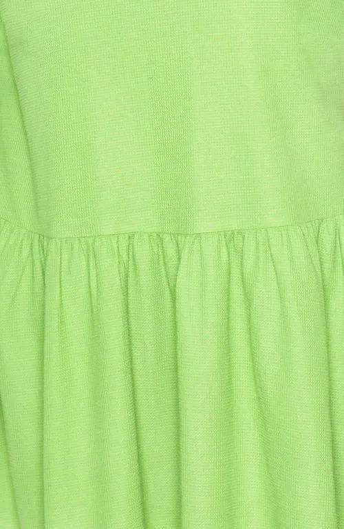 BUXOM COUTURE Tie Back Terry Dress