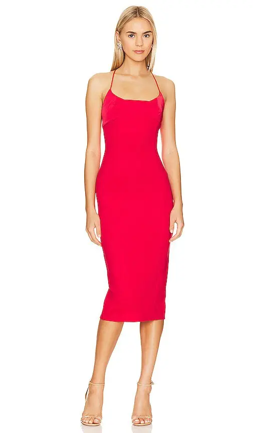 LOVERS AND FRIENDS Starling Midi Dress