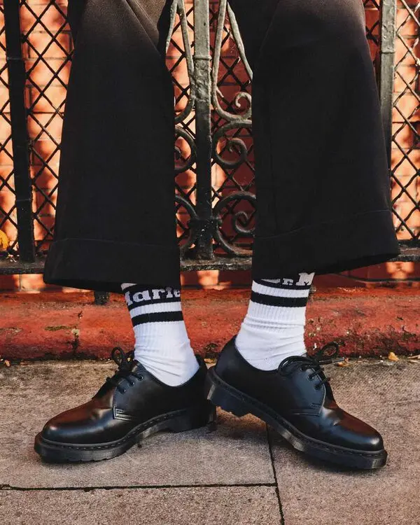 Dr. Martens Athletic Logo Socks - Black,white