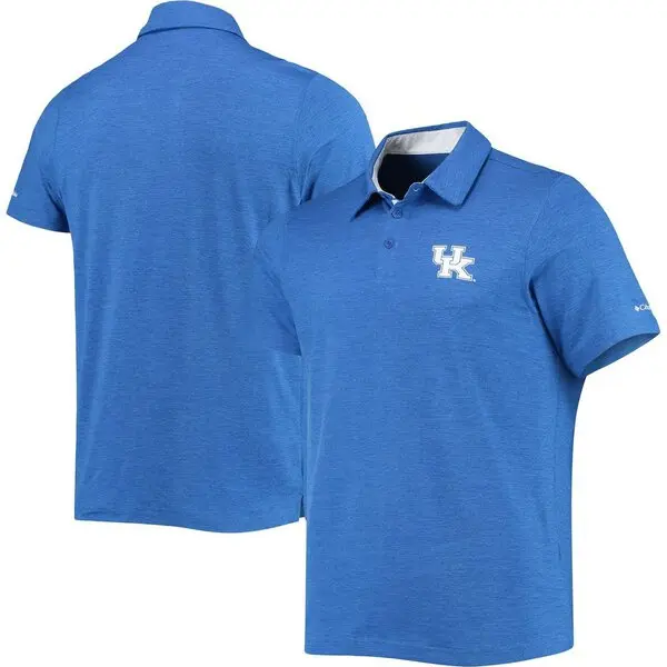Columbia Kentucky Wildcats Tech Trail Omni-shade Polo