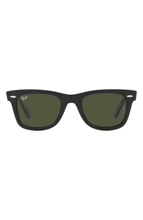 Ray-ban 50mm Square Wayfarer Sunglasses - Dark Green