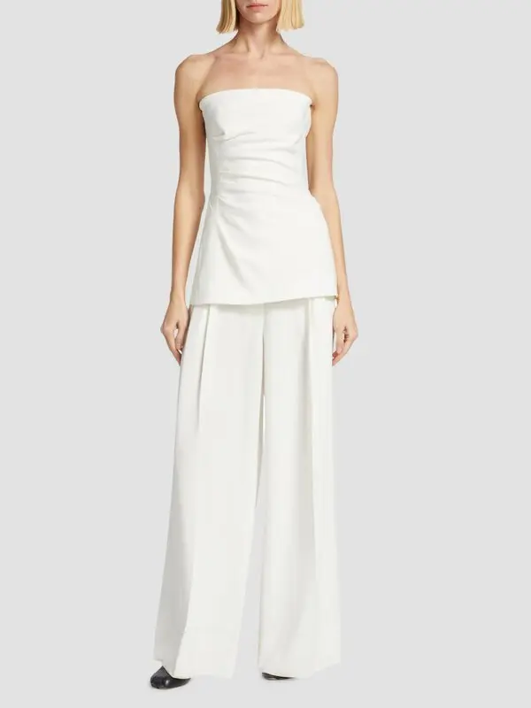 Proenza Schouler Draped Strapless Top