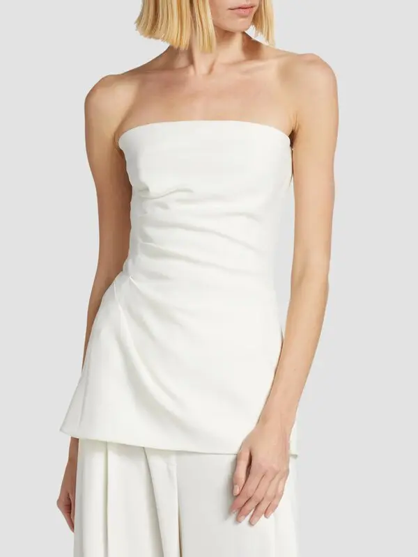 Proenza Schouler Draped Strapless Top