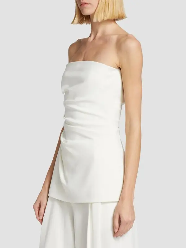 Proenza Schouler Draped Strapless Top