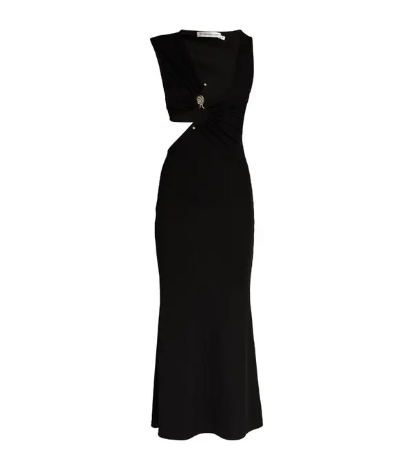 Christopher Esber Serpentine Maxi Dress In Black - 52% Off | Editorialist