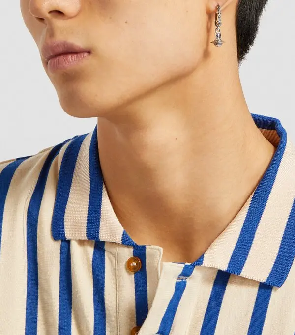 Vivienne Westwood PAULIANA シングルピアス Vivienne Westwood Pauliana Single Hoop Earring - Silver | Editorialist