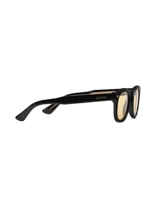 Gucci Double-frame Round Sunglasses