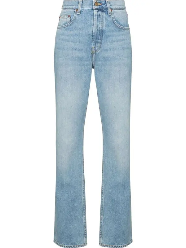 B Sides Mid-rise Straight-leg Jeans - Blue