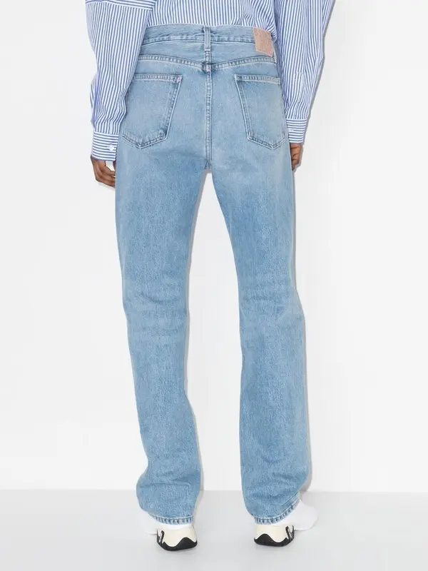 B Sides Mid-rise Straight-leg Jeans - Blue