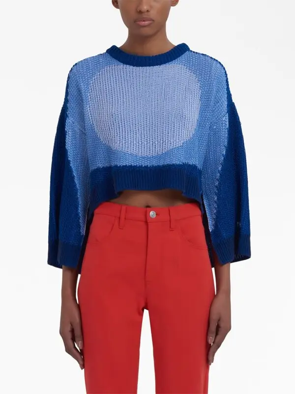 Marni Intarsia-knit Cotton Jumper